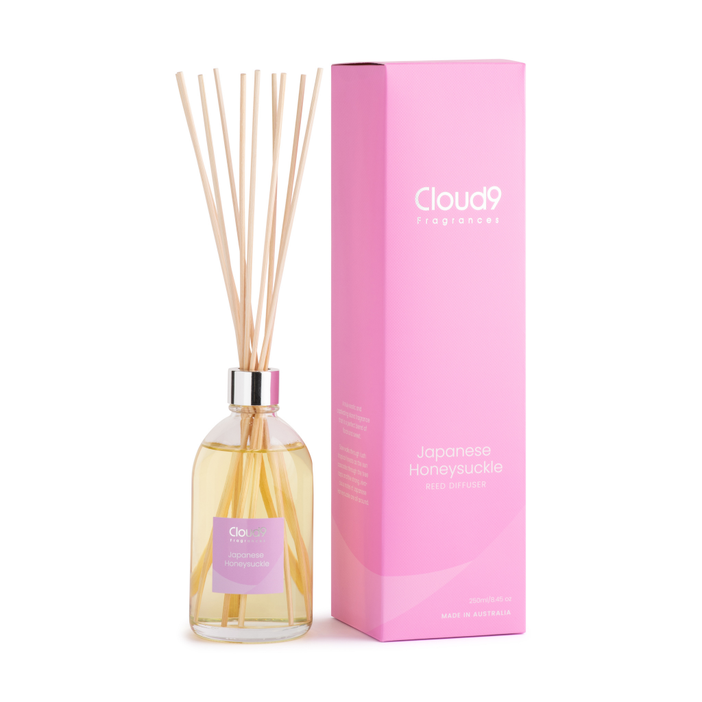 Japanese Honeysuckle Reed Diffuser – Cloud Nine Fragrances